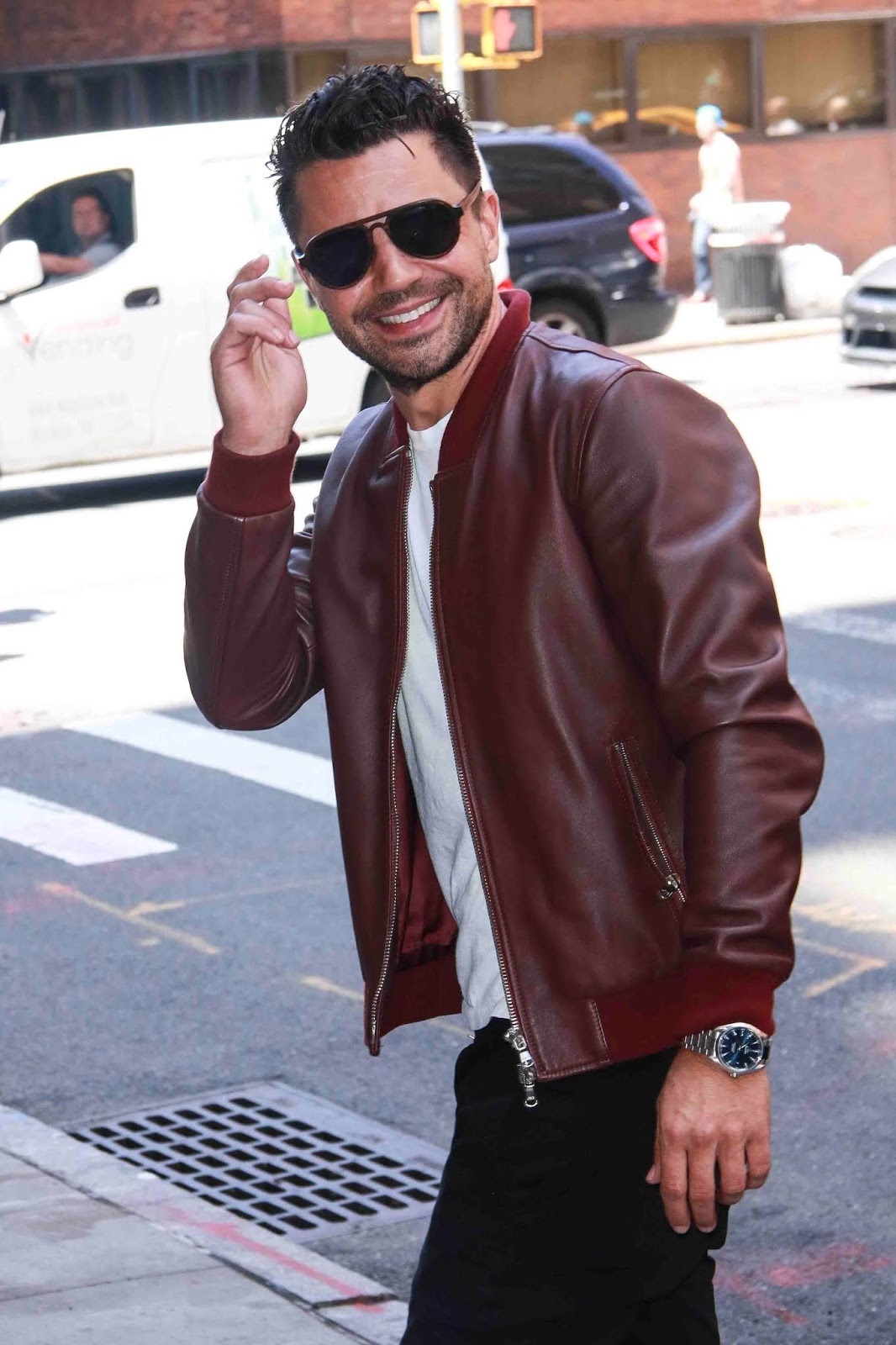 DOMINIC COOPER VISITS NEW YORK'S BUILD SERIES