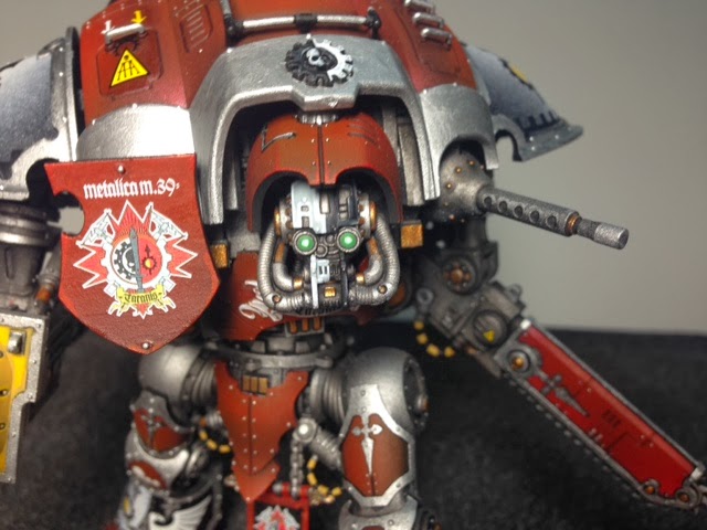Anything But Ones: Completed House Taranis Imperial Knight.