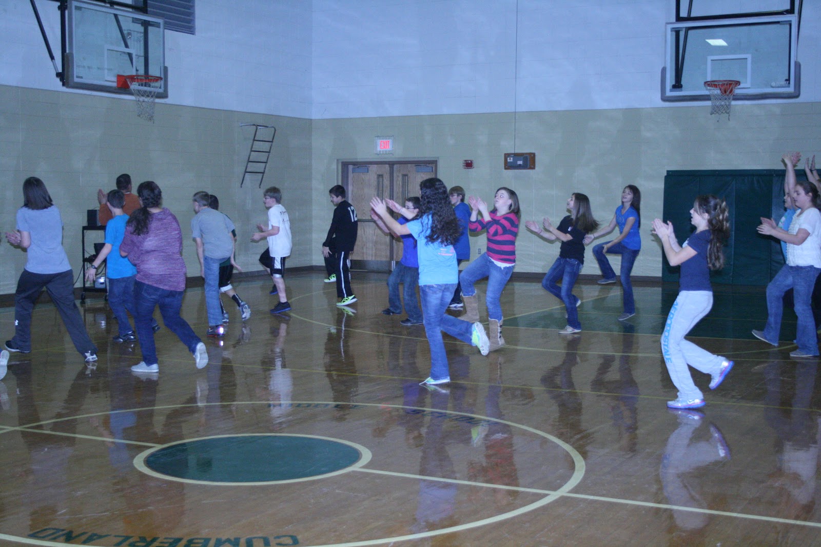A Look Inside CCMS: Mr. G's PE class learns to dance