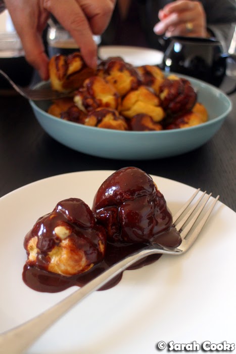 Sarah Cooks: Profiteroles with Vanilla-Bean Crème Pâtissière and ...