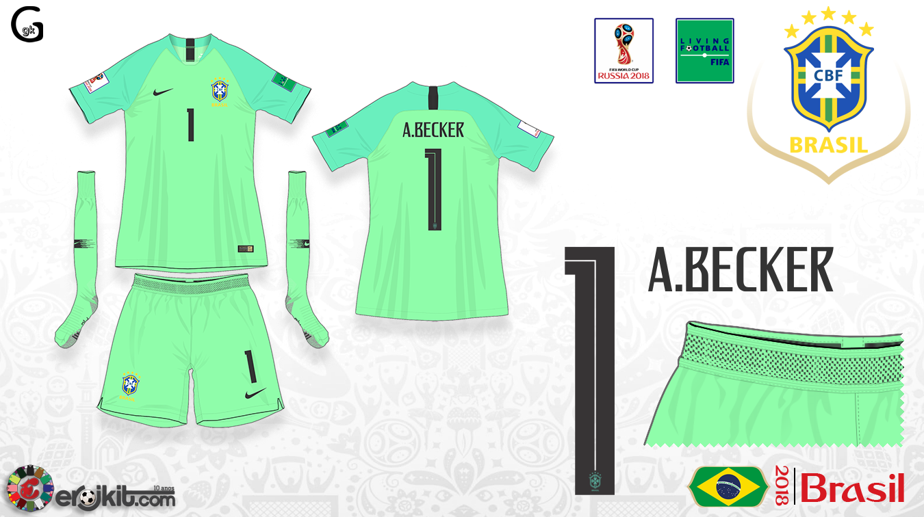 Kit Design, by eroj: 2018 Brasil WC
