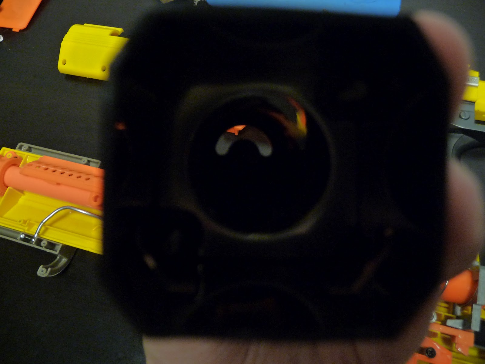 Fobby Mod Works: Nerf Alpha Trooper CS-18 Orange Mod Works Stage 1 kit ...