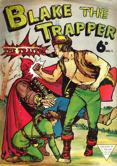 .Westerns...All'Italiana!: European Western Comic Books ~ Blake the Trapper