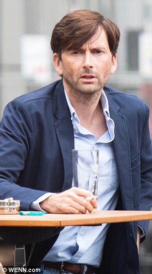 PHOTOS: David Tennant Filming Scenes For New Comedy Drama 'There She Goes'