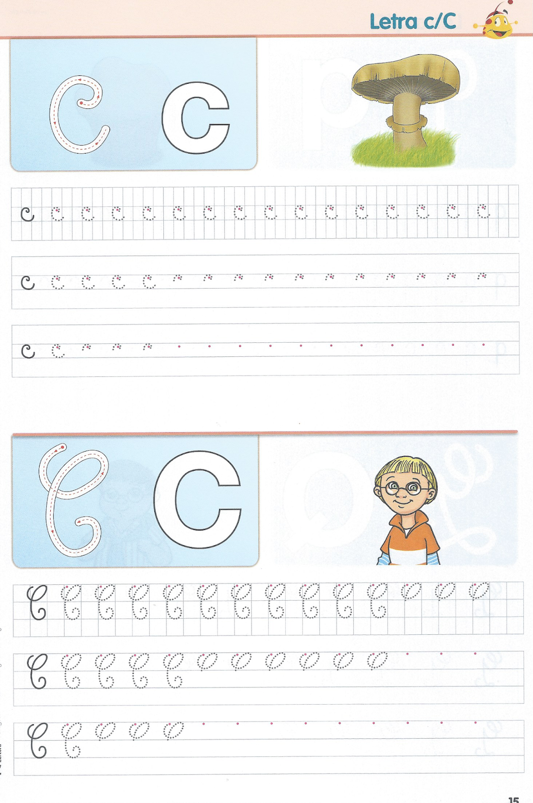 Aprende Brincando: Caligrafia - Letra C