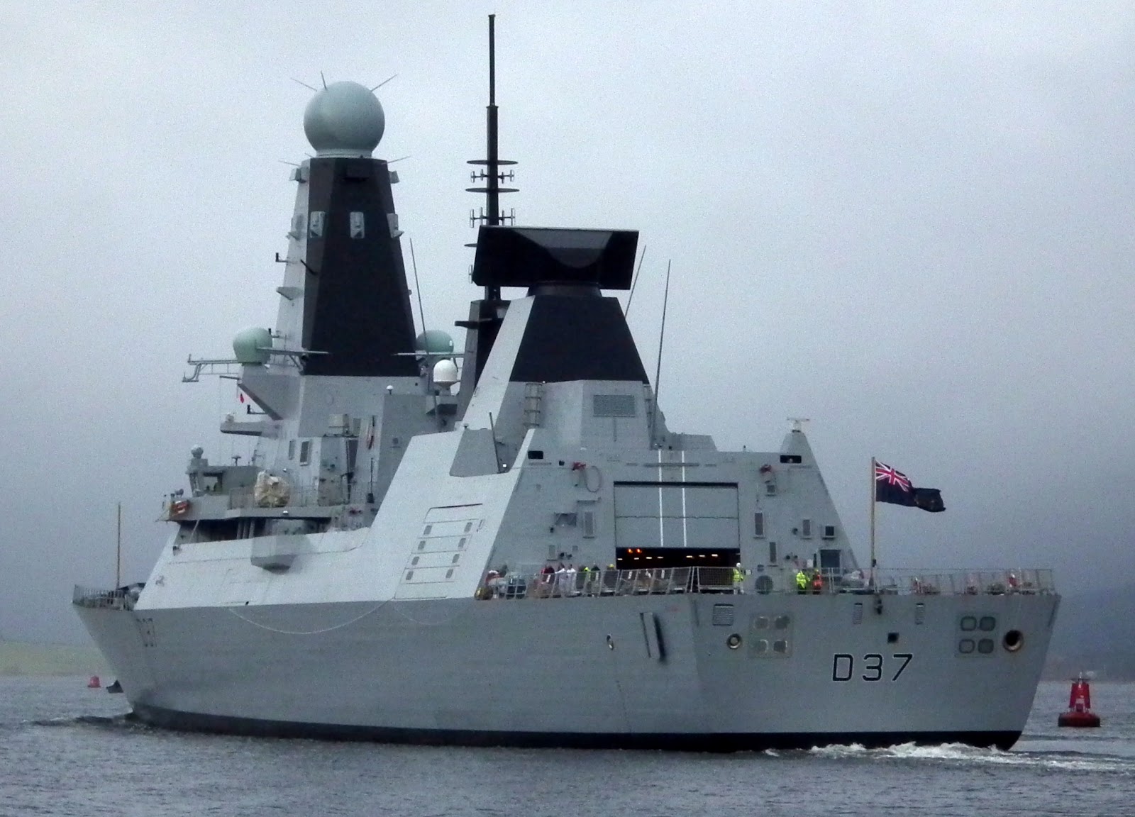 River Clyde Photography: HMS Duncan D37