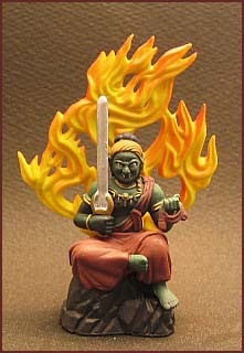 Fudo Myo-O - Introducing Japanese Deities: Seated Buddha Statues