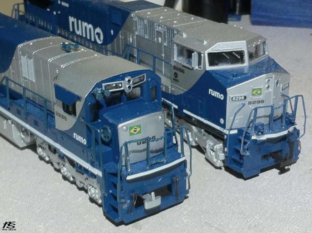 Rede Ferroviária Rio Seco S.A.: Comparativo AC44i x C30-7 Rumo Frateschi