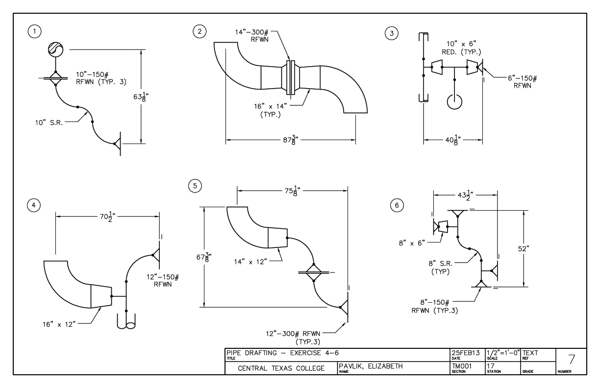 Quanta Engginering Drafting Course: Piping Drafting SMU/SMK/D3