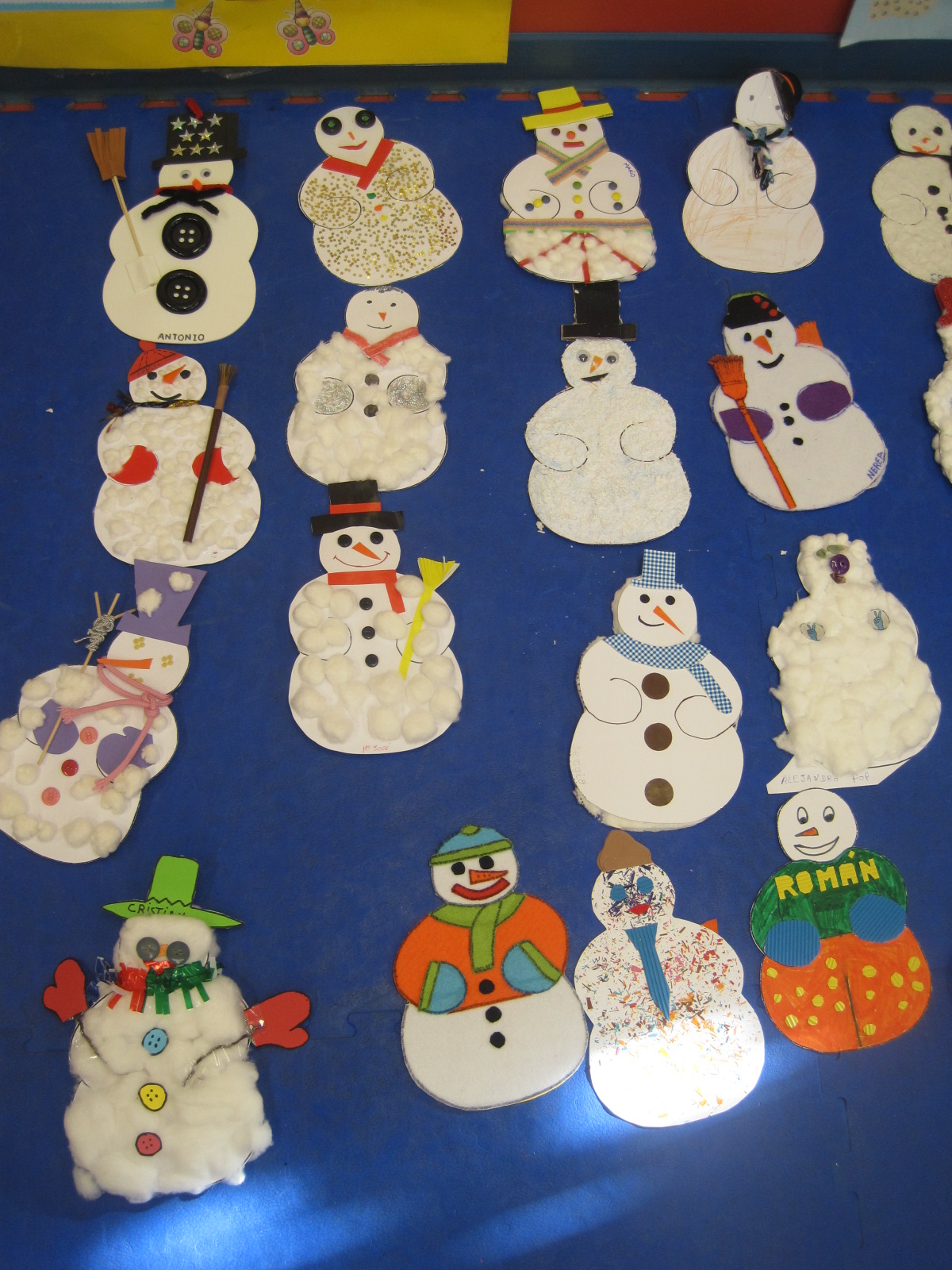 Mi Clase de Infantil: MI MUÑECO DE NIEVE