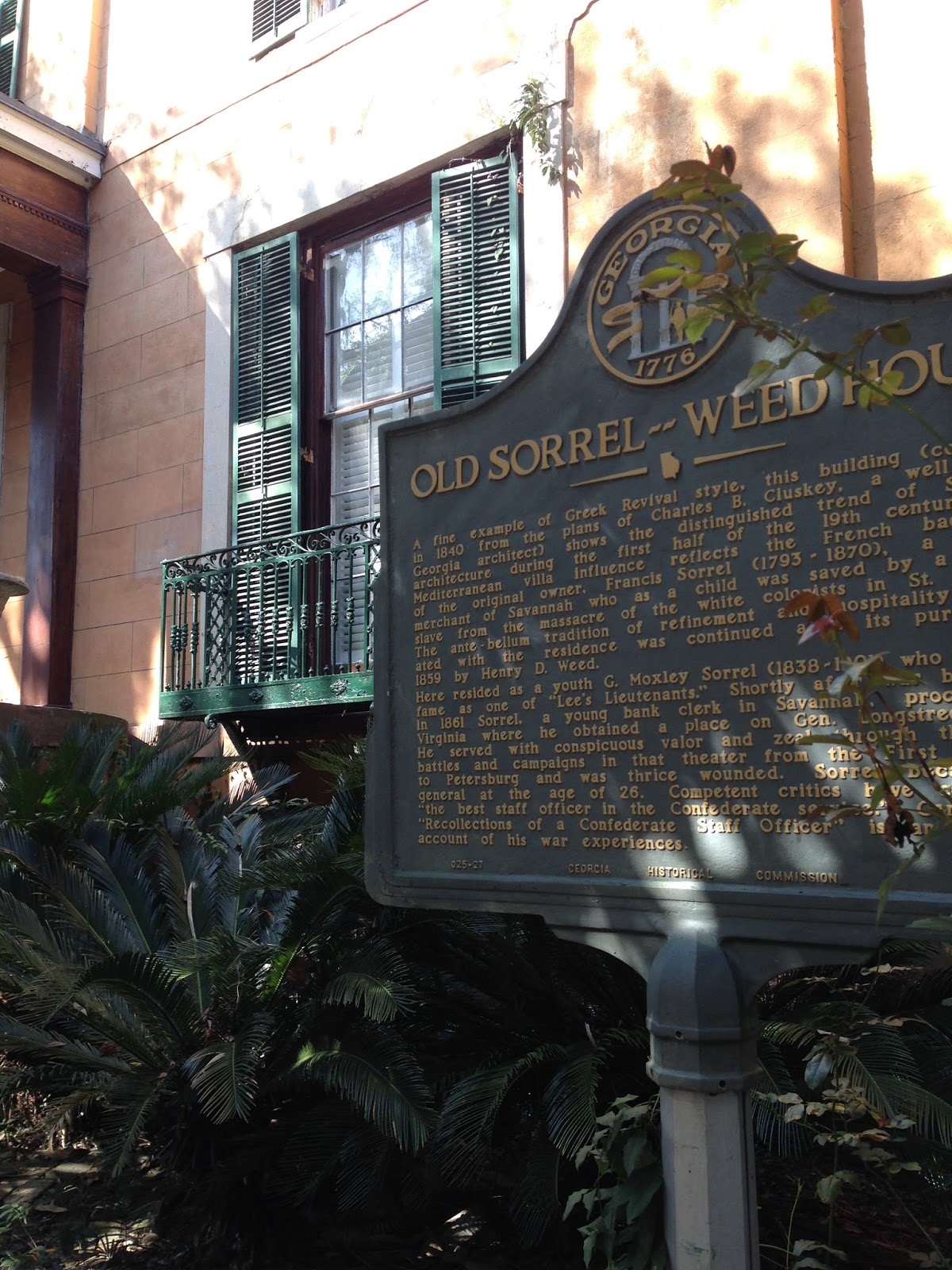 The Sorrel Weed House - Savannah, GA - Brianne Sieberg