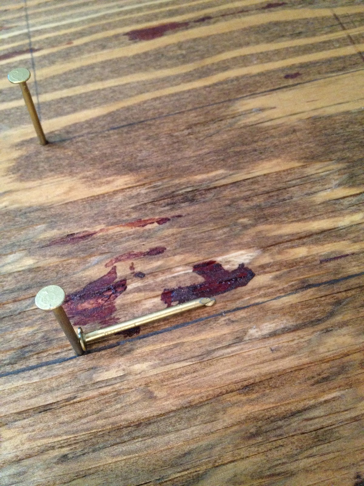 Bre {Styled}: Nail & String Letters {Diy}