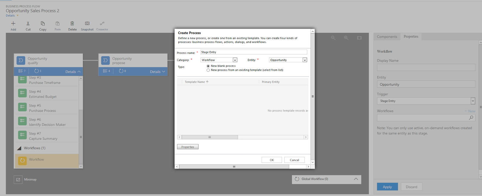 Dynamics 365 - CRM: Dynamics 365 - Workflow within a Business Process Flow