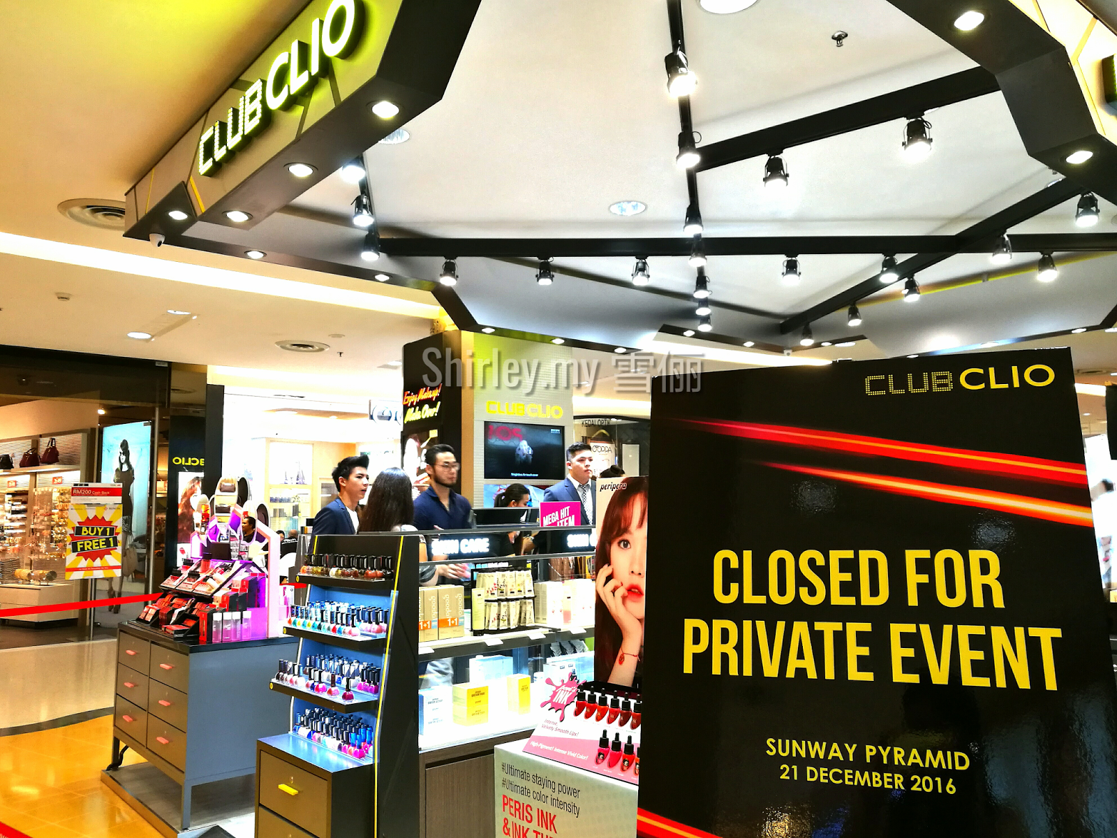 Club CLIO First Opening at Sunway Pyramid - Shirley.my