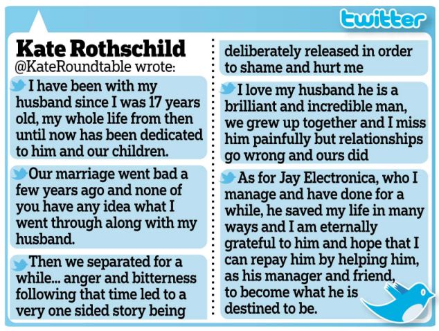 Kate Rothschild Speaks On Her Marriage And Jay Electronica - MsDramaTV