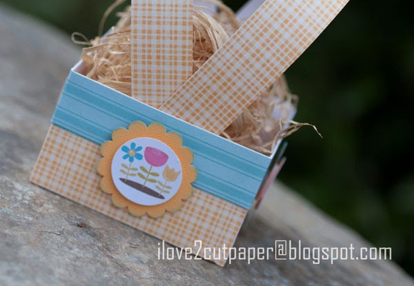 i love 2 cut paper: Spring Gift Basket