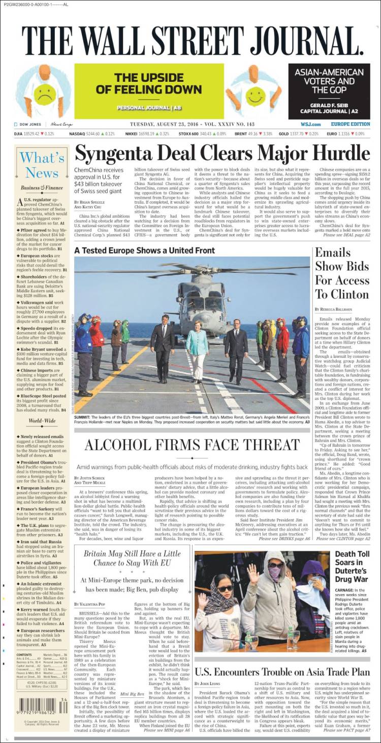 JPERIODICO El periodico global 23 de Agosto