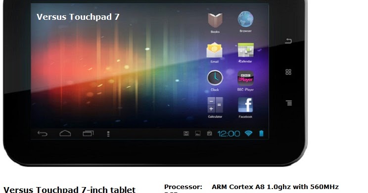 Versus Touchpad 7-inch tablet review