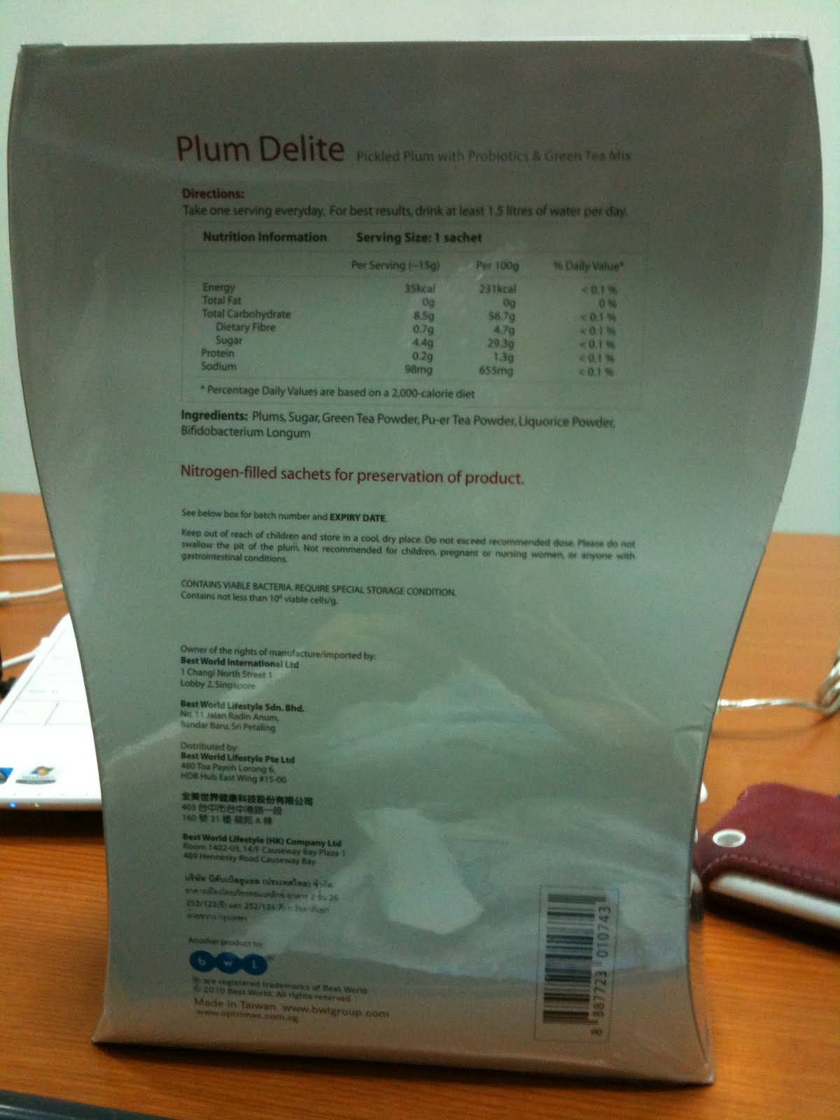 My thoughts, My feelings, Everything From my Heart: Optrimax Plum Delite