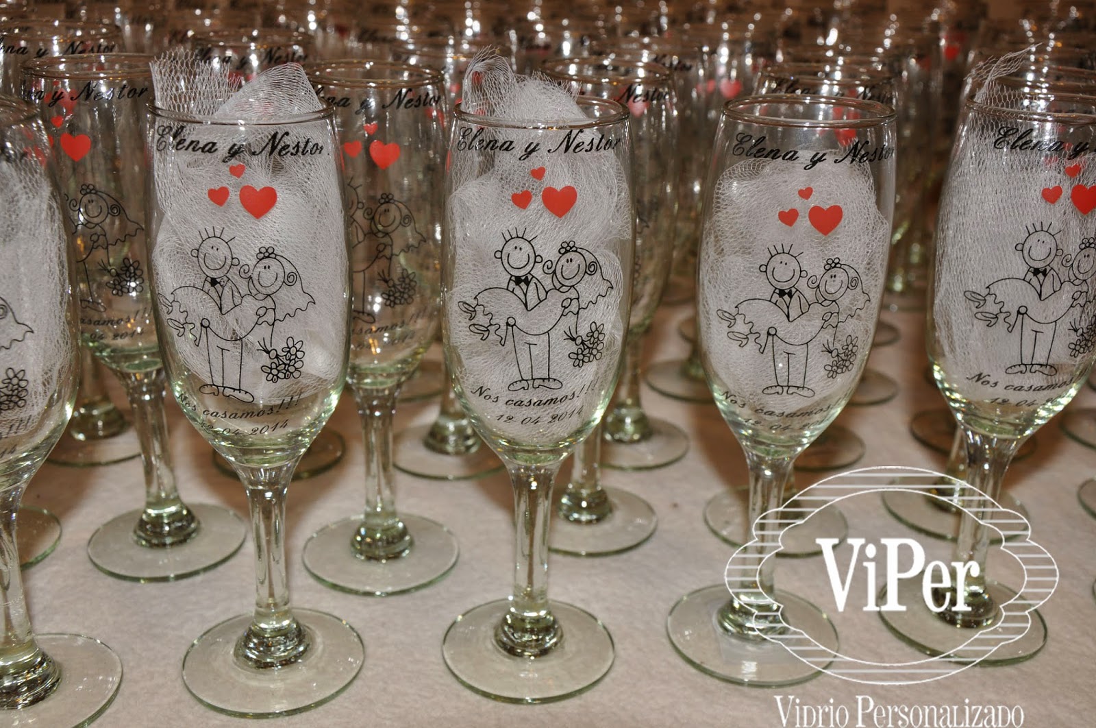 VIDRIO PERSONALIZADO Y DECORADO - VASOS ORIGINALES: COPAS DE VIDRIO ...