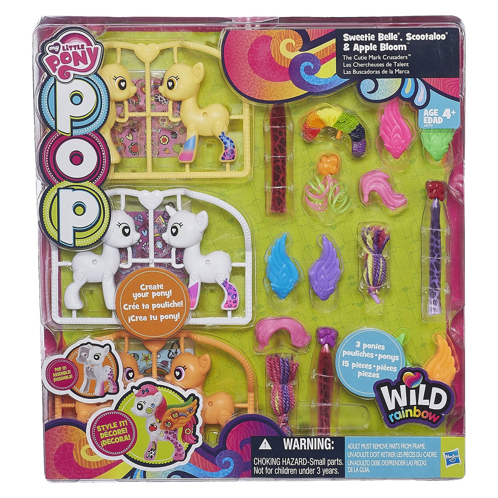 Hasbo POP Wild Rainbow CMC Set appears on Target | MLP Merch
