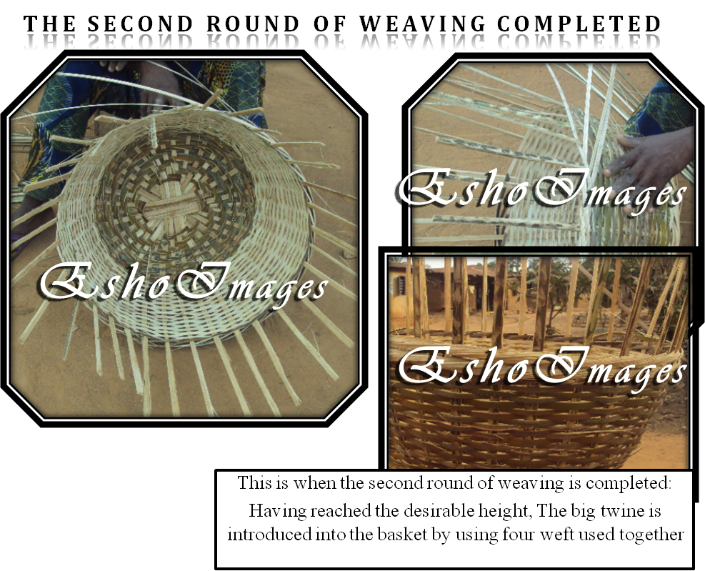 Nigeria Art and Craft: Local BAsket weaving in Aba-Oyo village Ondo ...