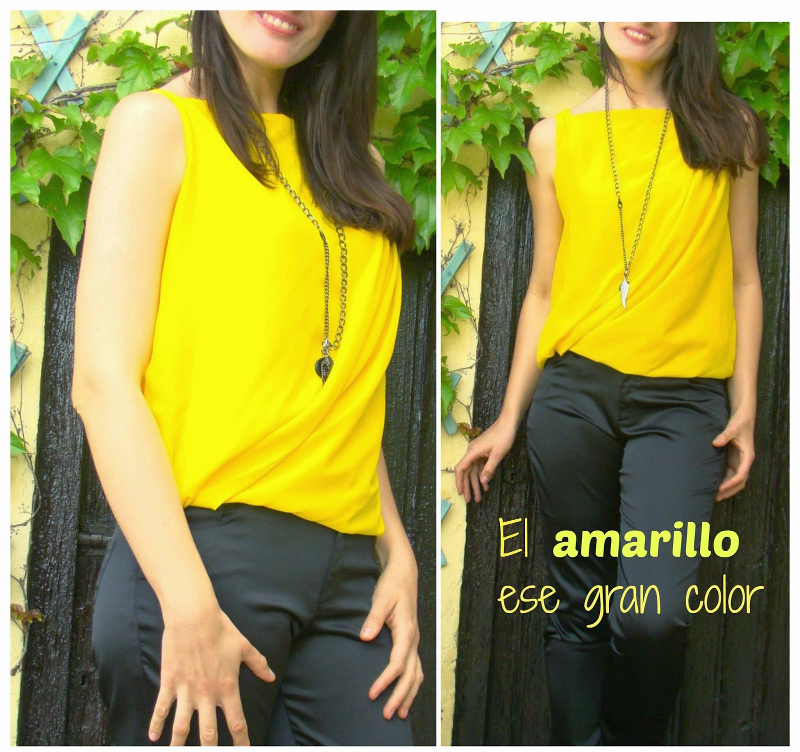 El amarillo ese gran color en Share in Style ~ Moda en la Costura