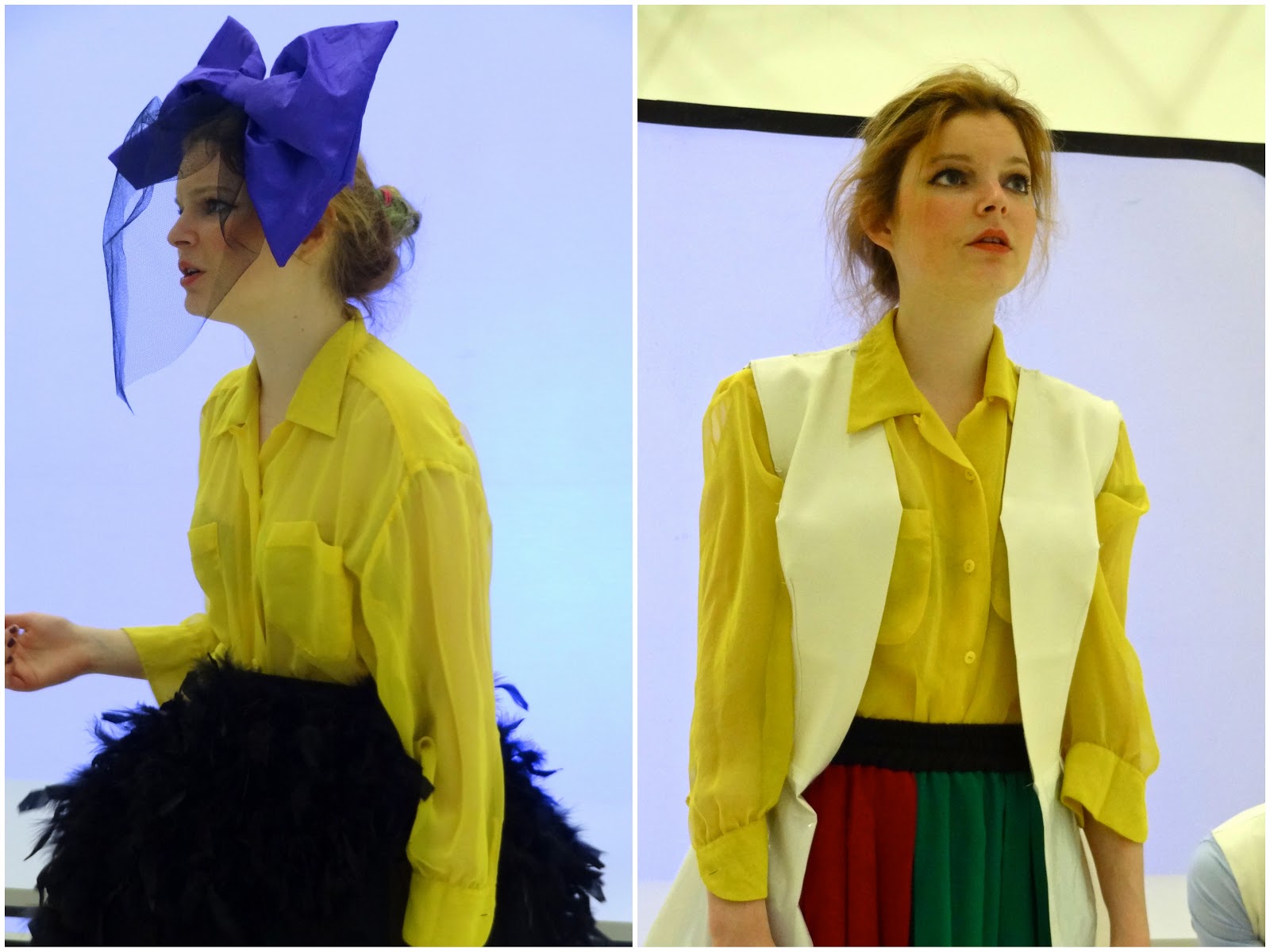 Cycle in Heels : Quick changing costume