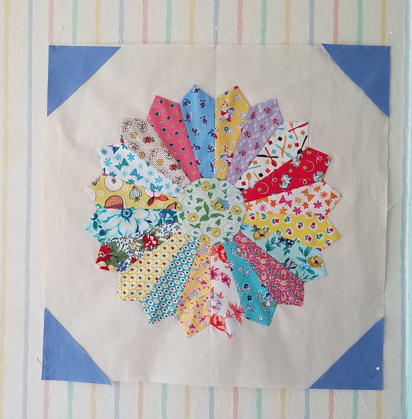 Quilt Island Dresden Plate Update Quilt Island Dresden Plate Update