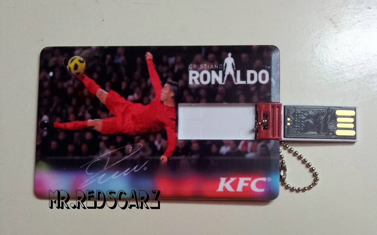 DAUS REDSCARZ: Cristiano Ronaldo Limited Edition Premiums | 8GB USB ...