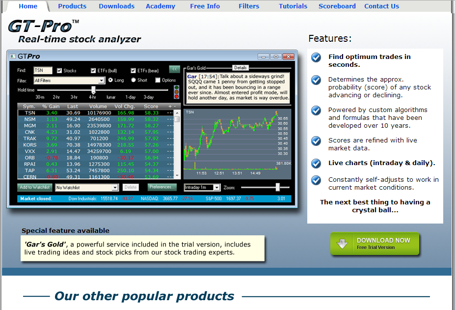 Day Trading Price and Order Flow: Free Trial version GT PRO- Find ...