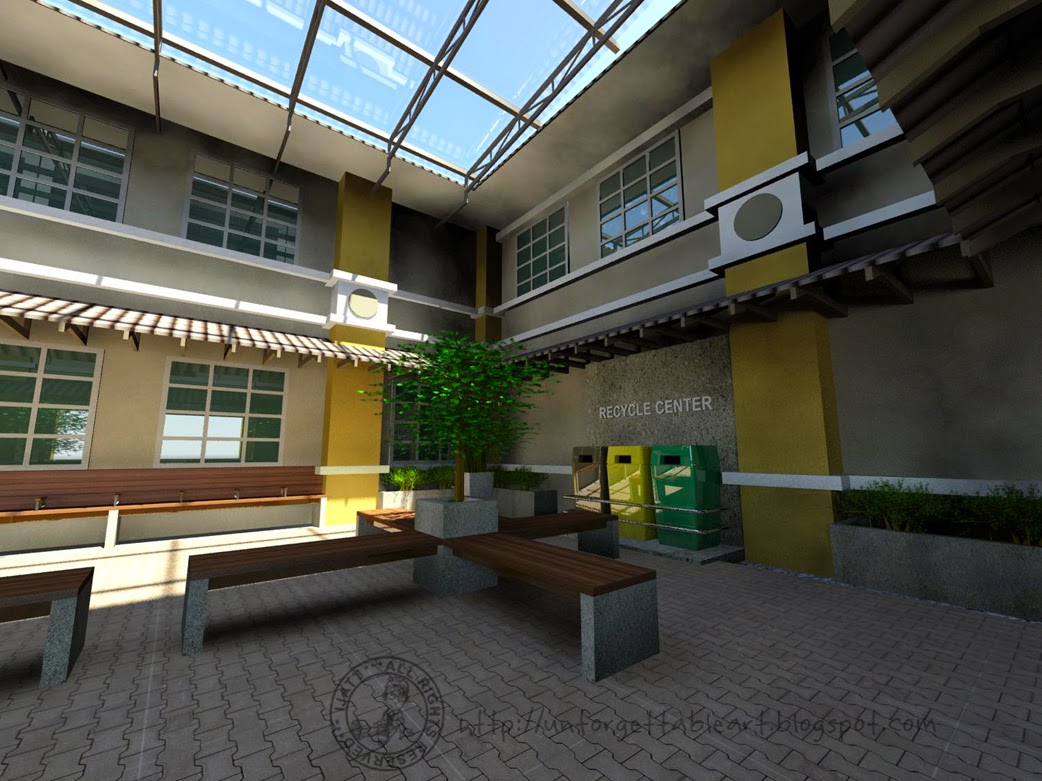 Unforgettable Art: Merekabentuk lanskap di perkarangan Hospital Besar ...