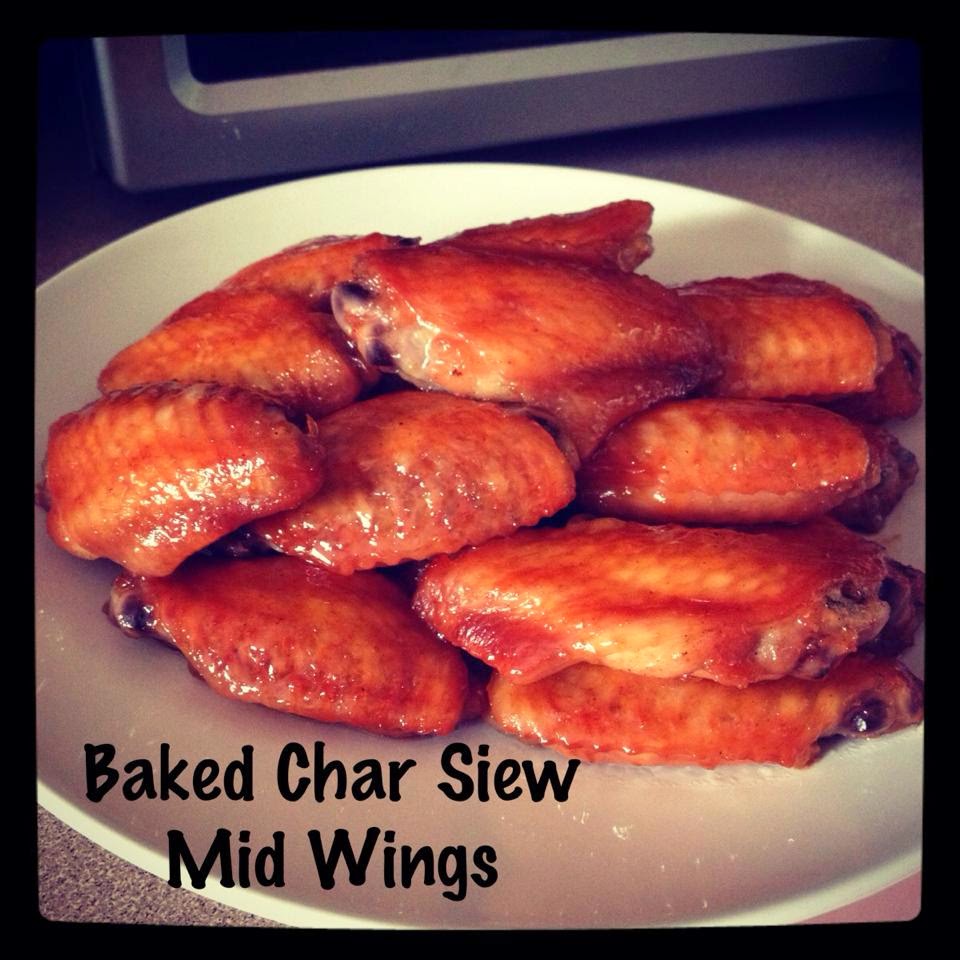 Baked Char Siew Mid Wings - Evangeline Diana Lee | Free Food Recipe 24 ...