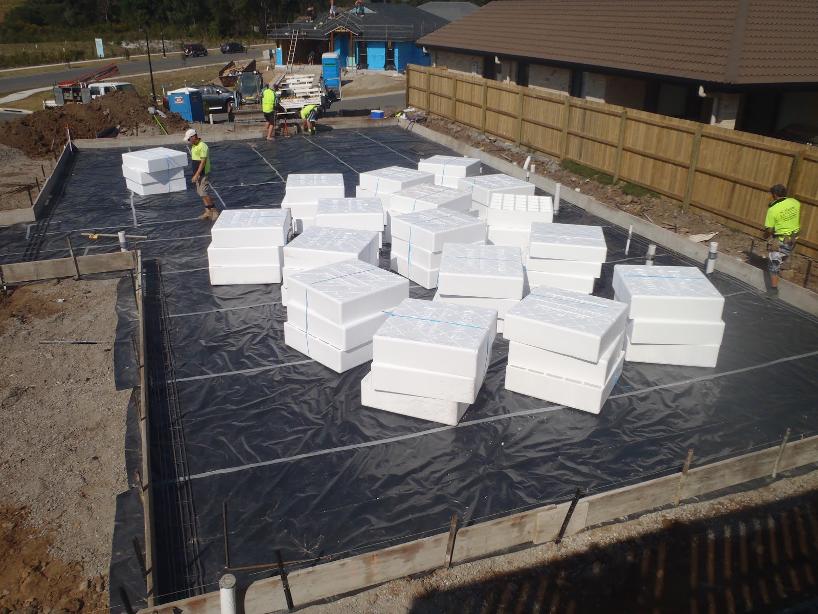 Our Metricon Como: Slab Prep