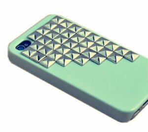 Mobile Phone Cases, Covers & Skins: Fashion Punk Studs and Spikes ...