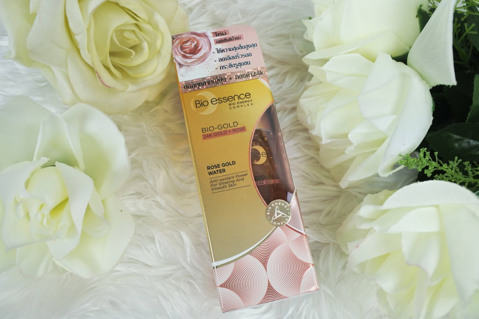 Review : Bio Essence Bio-Gold Rose Gold Water น้ำตบลบเลือนริ้วรอยจาก ...