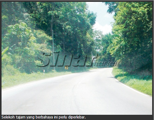 Tiada Kepalsuan: Selekoh Jalan Kulim Junjung berhantu?