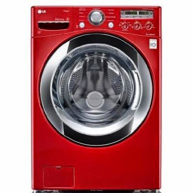 lg washer dryer: red lg washer and dryer