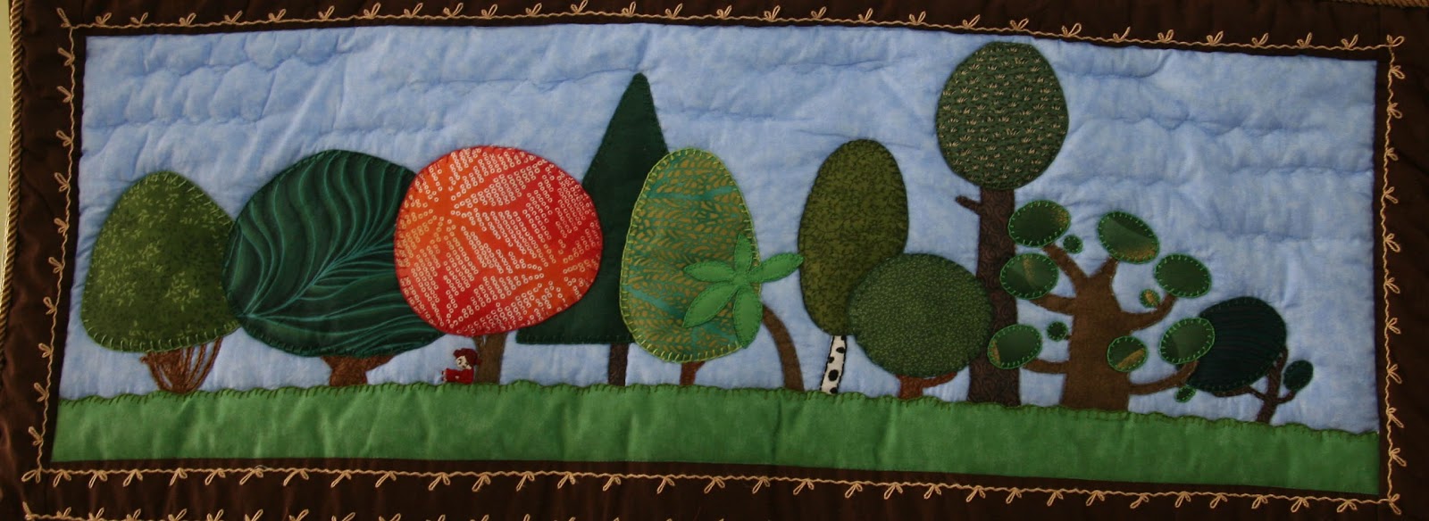 The Rugged Rumor: Dabbling with Applique - The Arboretum quilt.