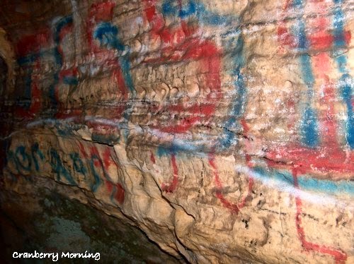 Cranberry Morning: Pier Natural Bridge Park - Rockbridge, Wisconsin