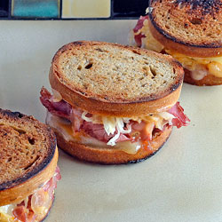 Behind the Bites: Mini Reuben Sandwiches