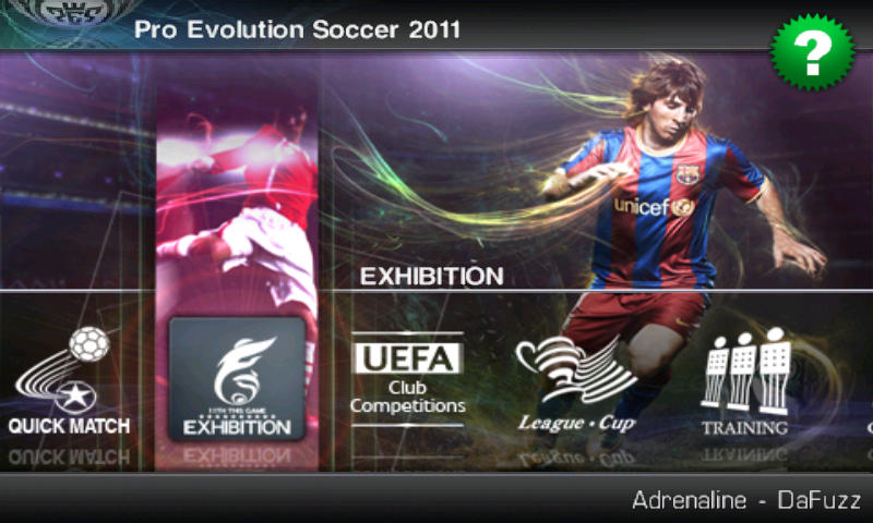 Pro Evolution Soccer 2011 Apk + Data - Planetinta