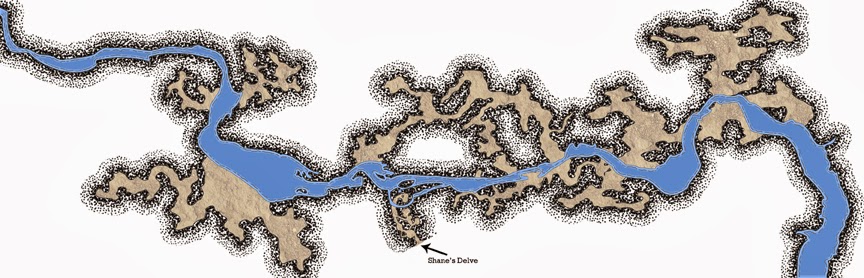 Free Map 024: An Underground River - Frugal GM