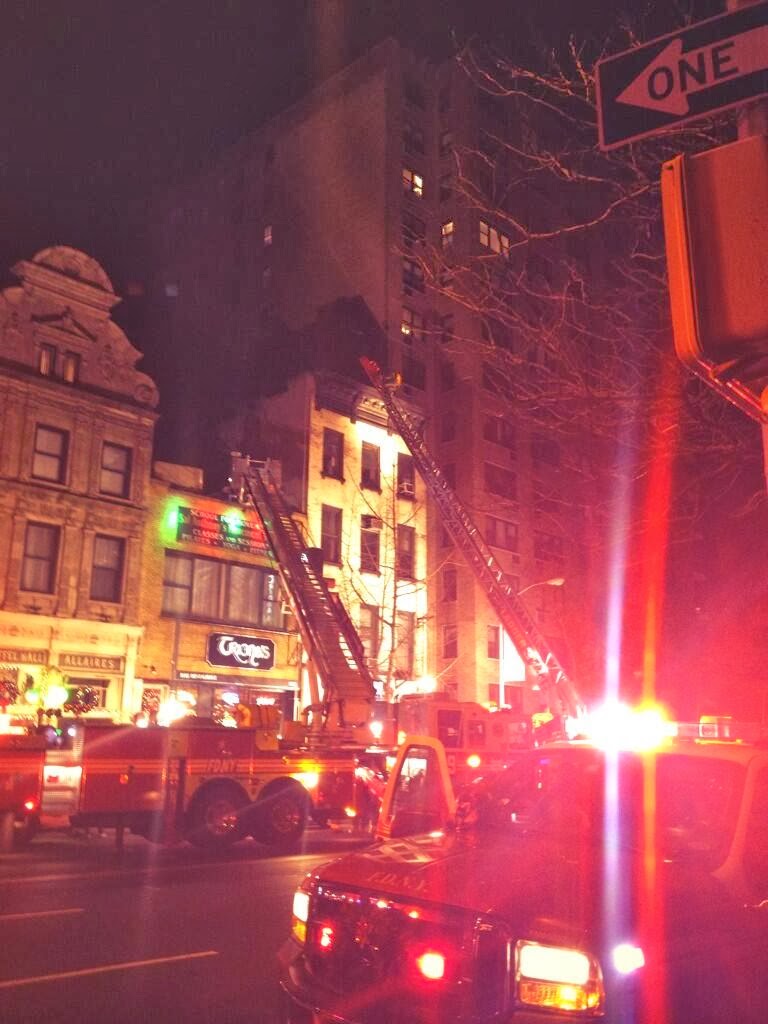 EV Grieve: Late-night fire reported on Third Avenue