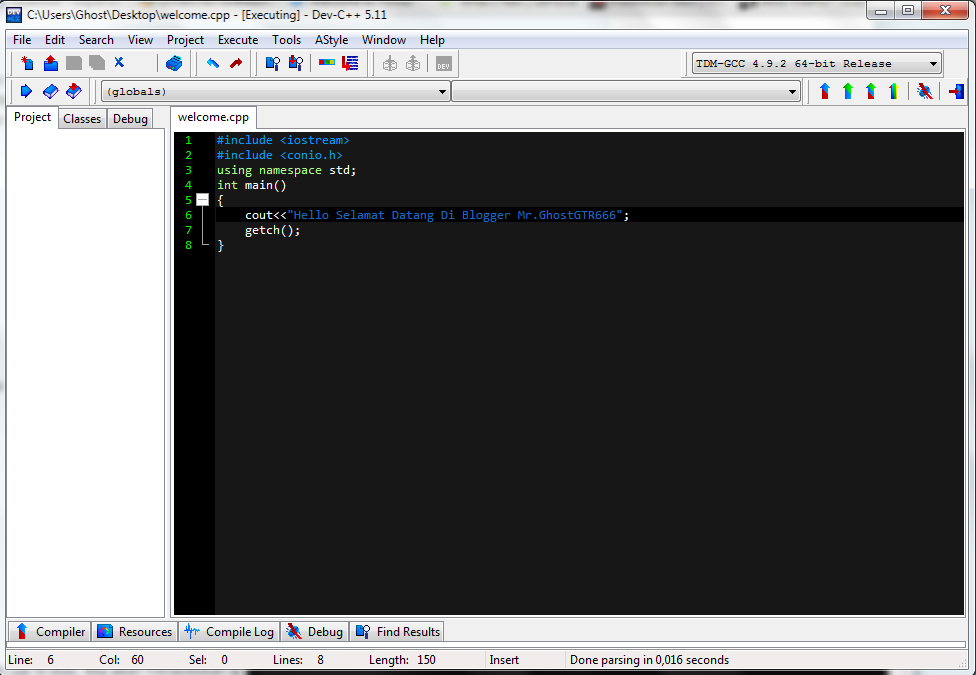 Belajar Membuat Hello World di Bahasa Pemrograman C++