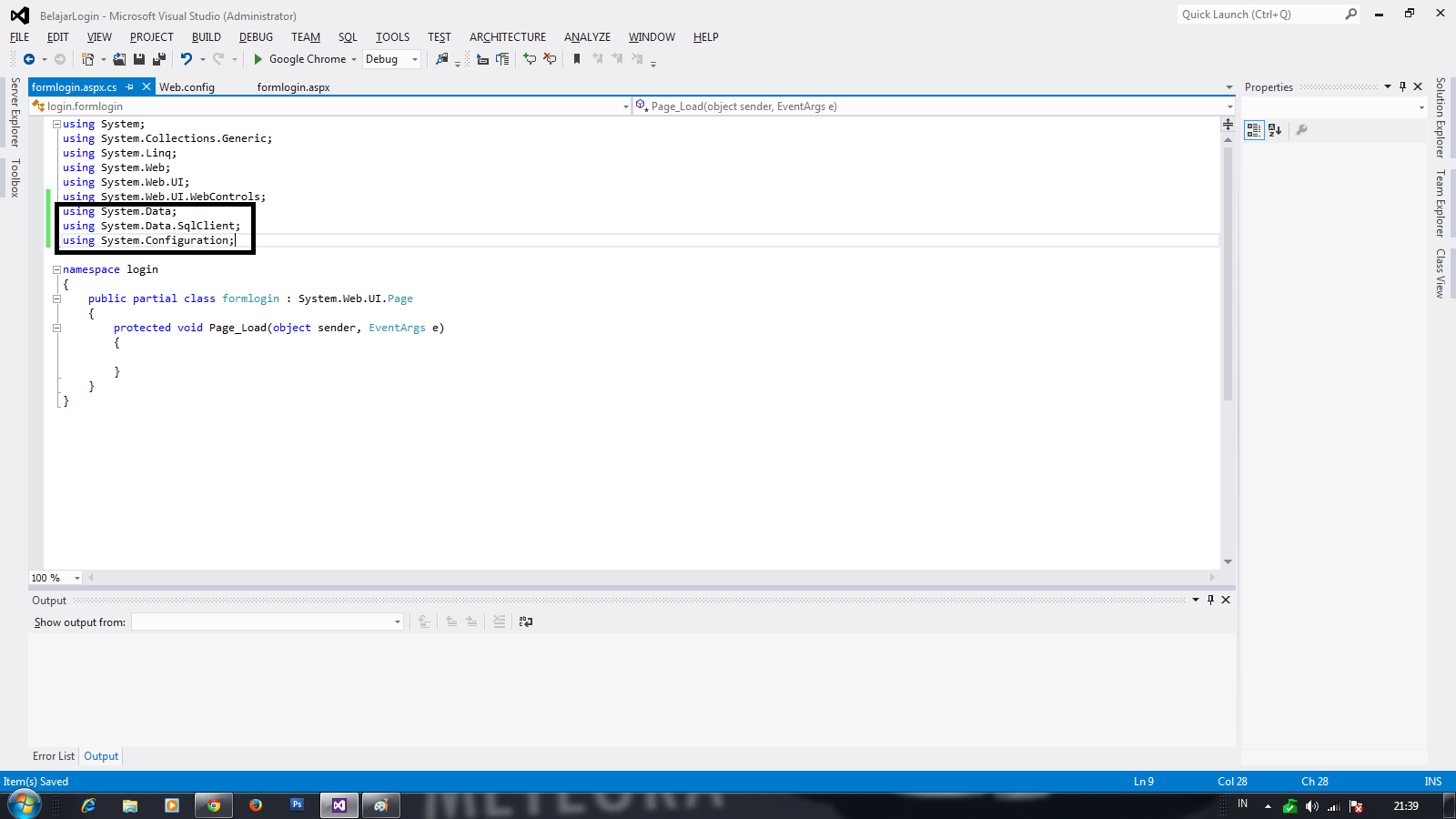 Cara Membuat Login Asp.net Menggunakan C# - shareTo