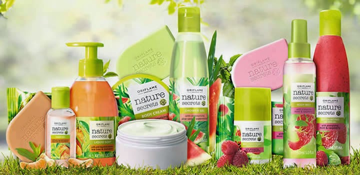Bidhaa za Oriflame: Nature Secrets