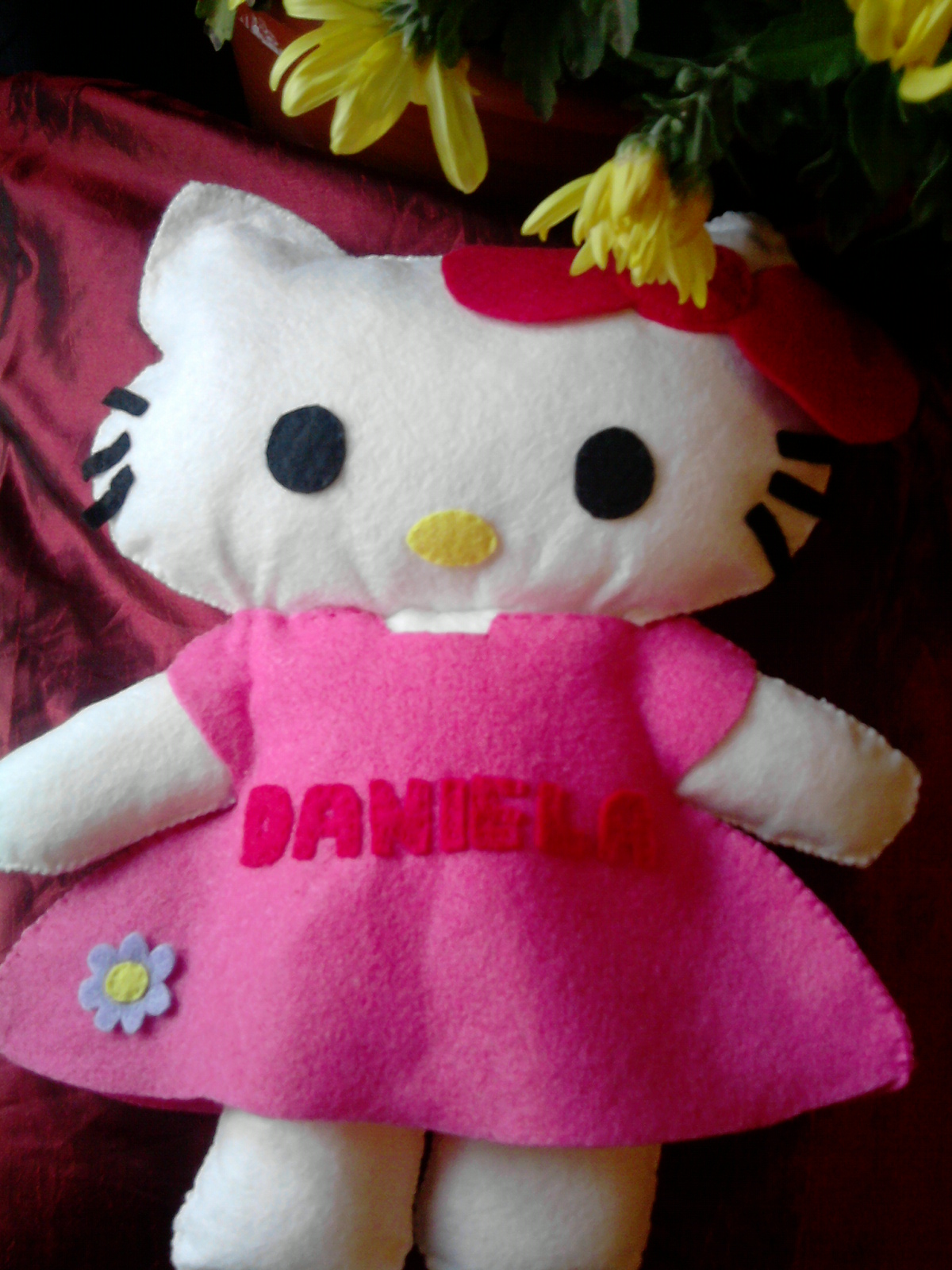 miki y sus cositas de fieltro: hello kitty grande