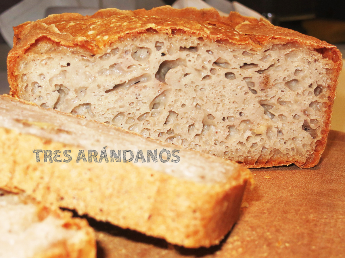 Receta: pan de trigo sarraceno con nueces
