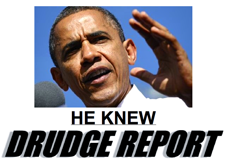 Althouse: With 2 words, Drudge evokes Watergate for Obama's Libya troubles.